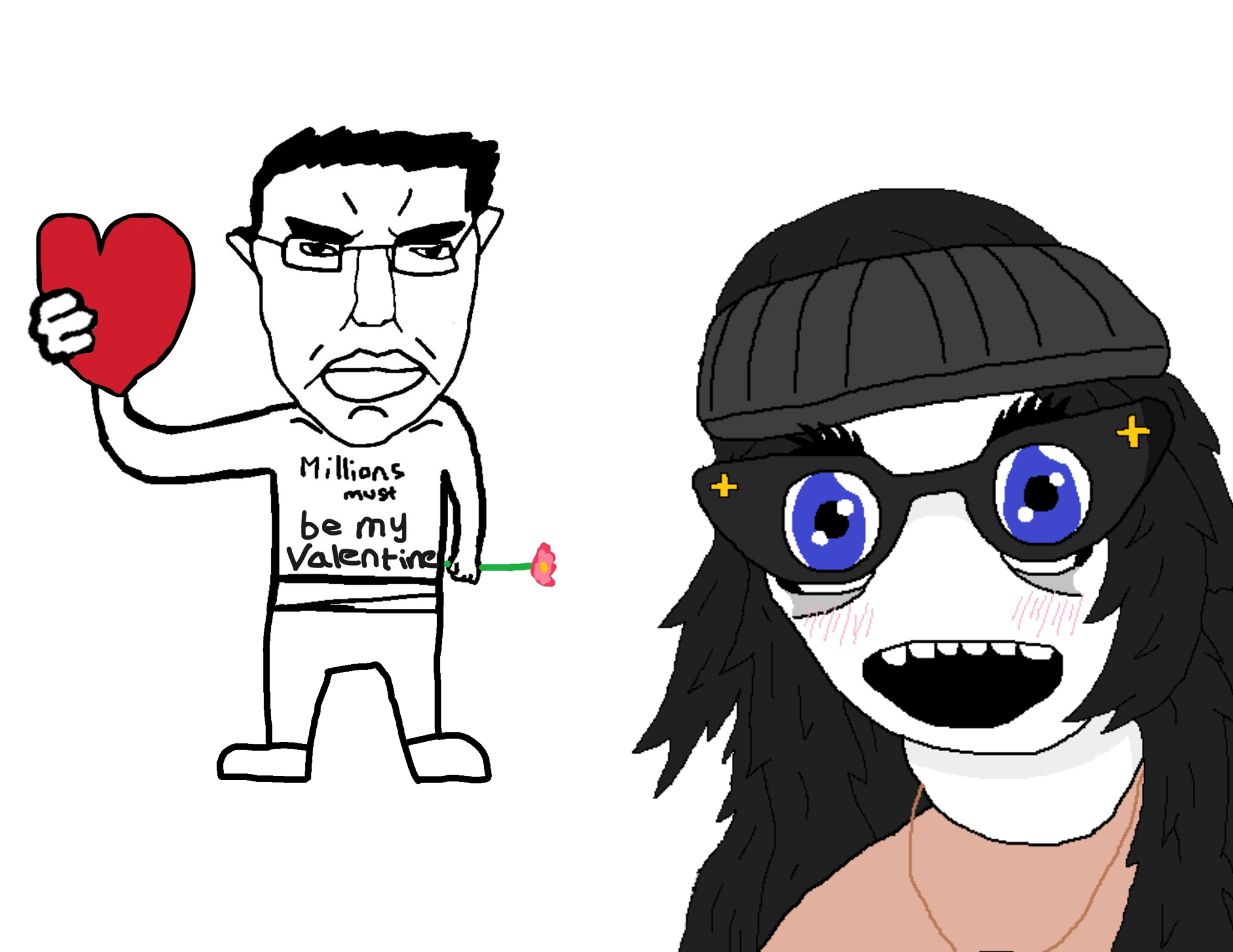 SoyBooru - Post 141564: beanie blue_eyes blush clothes cute eyebrows eyelashes eyes_like_the_o-o ...